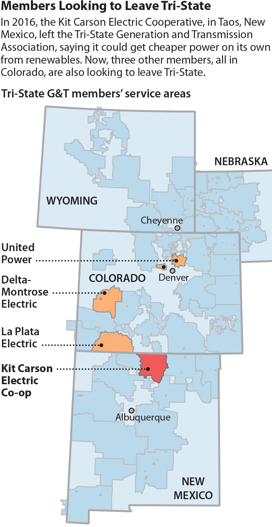 Tri State County Map
